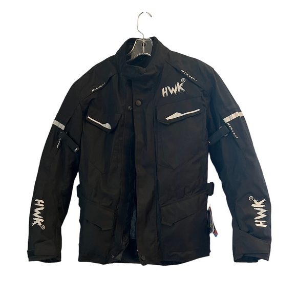 HWK | Jackets & Coats | Nwt Hwk Adventure Touring Jacket Black Small ...